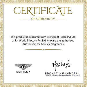 Bentley Cologne, 3.4 Fluid Ounce