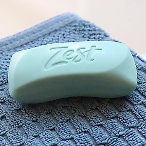 Zest Bar Soap - Enriched with Vitamin E - Moisturizing Body Soap - Gentle Soap - Paraben-Free Soap Bar - Suitable for All Skin Types - Aqua - 16 Pc