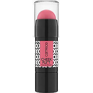 Catrice | Cheek Flirt Face Stick | Highly Pigmented, Creamy Blush Stick | Eyes, Cheeks, & Lip Tint | Lightweight & Buildable | Free From Gluten & Parabens| Vegan & Cruelty Free (020 | Techno Pink)