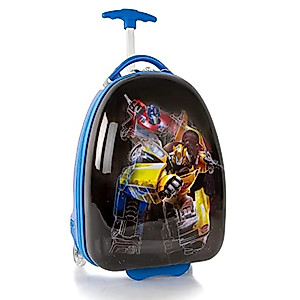 Heys Transformers Boy's 18 Inch Hardside Carry-on Luggage Wheeled Suitcase (Blue-Black)