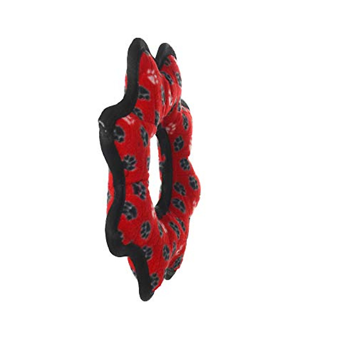 TUFFY - World's Tuffest Soft Dog Toy - Junior 3 Way Tug - Squeakers - Multiple Layers. Made Durable, Strong & Tough. Interactive Play (Tug,Toss & Fetch). Machine Washable & Floats (Combo 2 Pack)