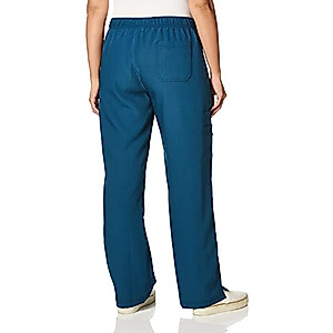 WonderWink Sporty Cargo Scrub Pant, Navy, LG, Blue