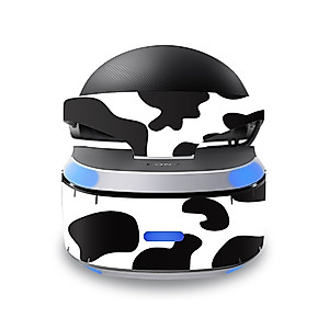 MightySkins Skin Compatible with Sony Playstation VR wrap Cover Sticker Skins Cow Print