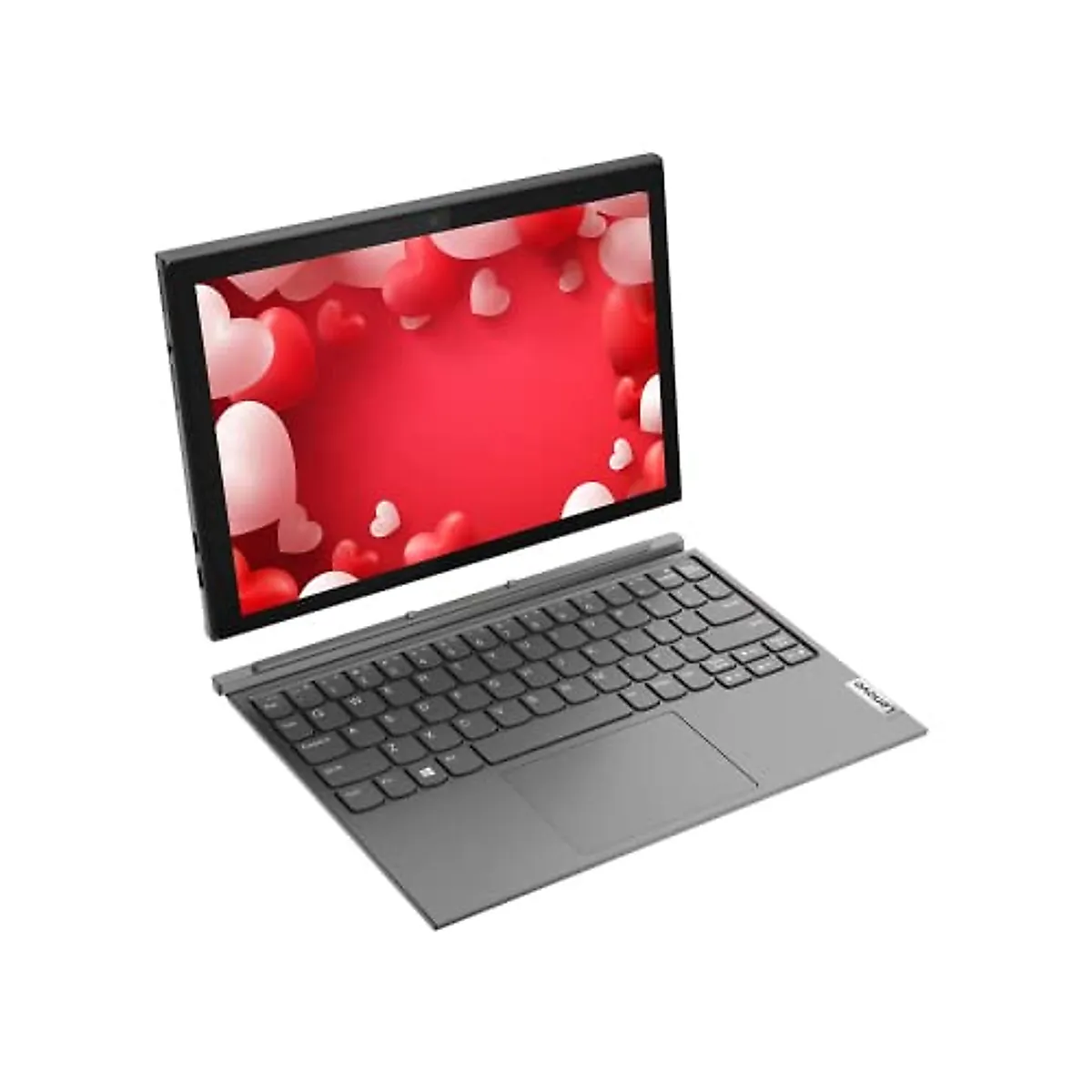 Lenovo Ideapad Duet 3i 2 in 1 Tablet, 10.3 inch Touchscreen Display, Intel Celeron N4020, Windows 11 in S Mode, 4GB RAM, 64GB eMMC+64GB Card, Type-C, Detachable Keyboard Included, PCM Stylus Pen