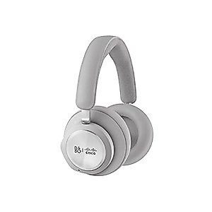Cisco | Bang & Olufsen Cisco 980, Wireless Dual Over-Ear Bluetooth Headset with Case, USB-A HD Adapter, Active Noise Cancellation, First Light, 1-Year Limited Liability Warranty, HS-WL-980-BUNA-L