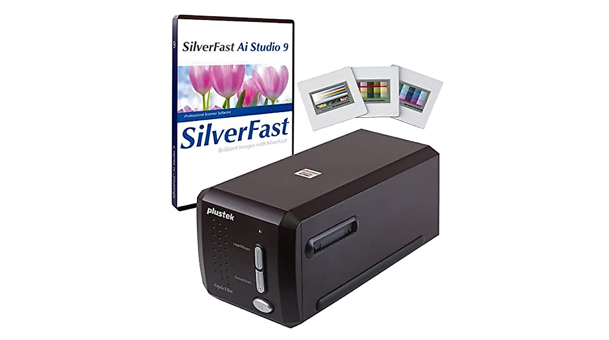 Plustek OpticFilm 8300i Ai Scanner for High-Res Film & Slide Digitization