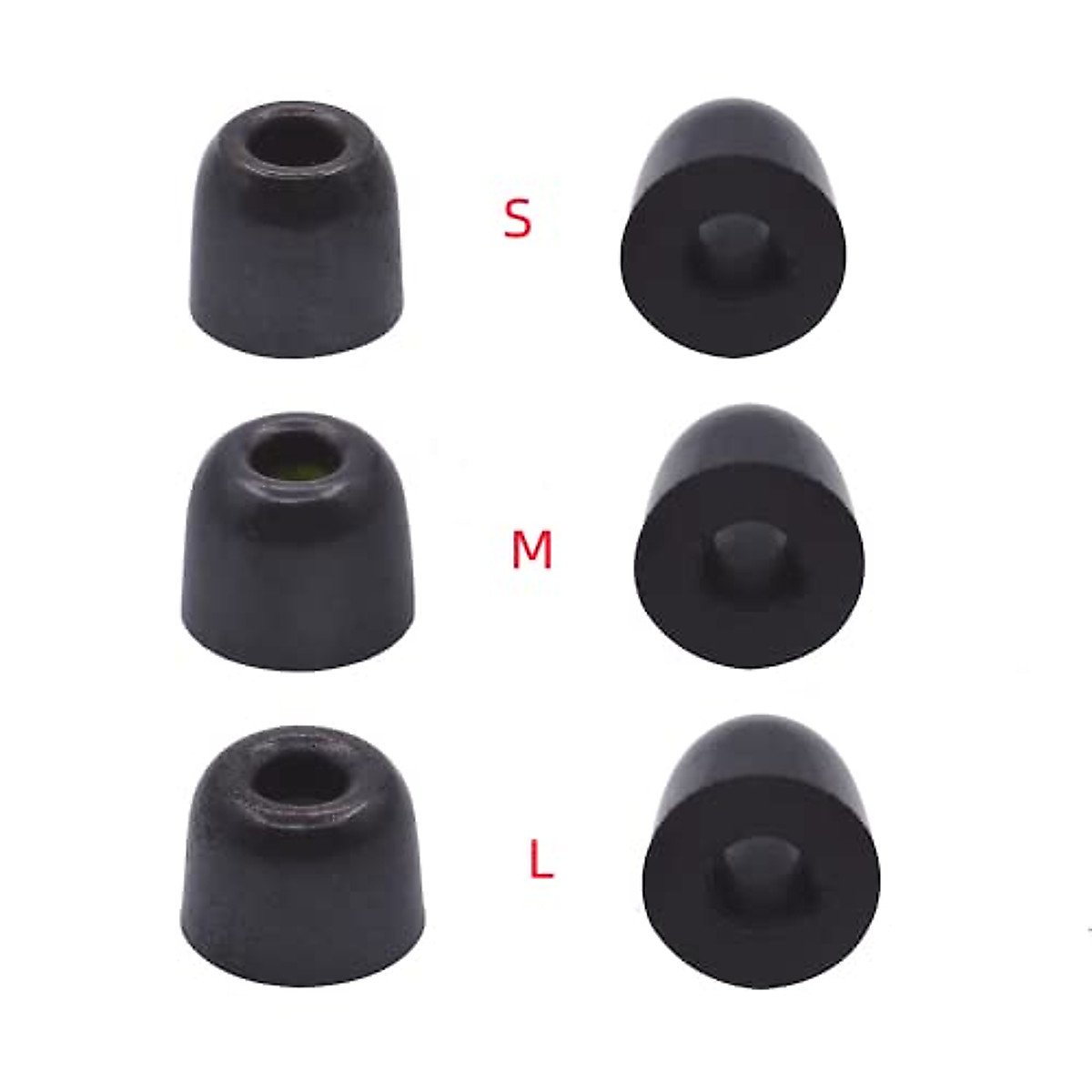 Replacement Memory Foam Ear Tips Noise Canceling Foam Ear Tip Compatible with Sony WF-1000XM4 / Linkbuds S Earbud Headphones