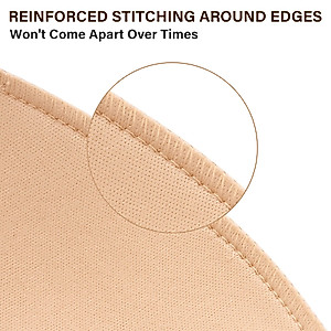Nimiah Bra Pads Insert 3 Pairs Sewn Edge Bra Inserts Cups Push up | Swimsuit Replacement Pads