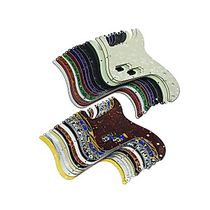 KAISH 13 Hole P Bass Style Pickguard PB Scratch Plate Bass Pickguard for USA/Mexico Precision P Bass Vintage Tortoise