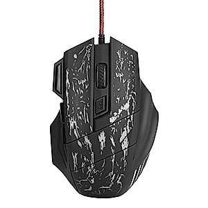 Gaming Mouse, Gojiny 7 Buttons USB Wired Optical Game Gaming Mouse Light Computer Mouses for PC Games