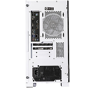 Velztorm Nix Custom Built Gaming Desktop PC Snow White (AMD Ryzen 5 5600X 6-Core, 16GB RAM, 1TB PCIe SSD + 1TB HDD (3.5), GeForce RTX 3070, 1xUSB 3.2, 3xUSB 3.0, 1xHDMI, Win 10 Home)