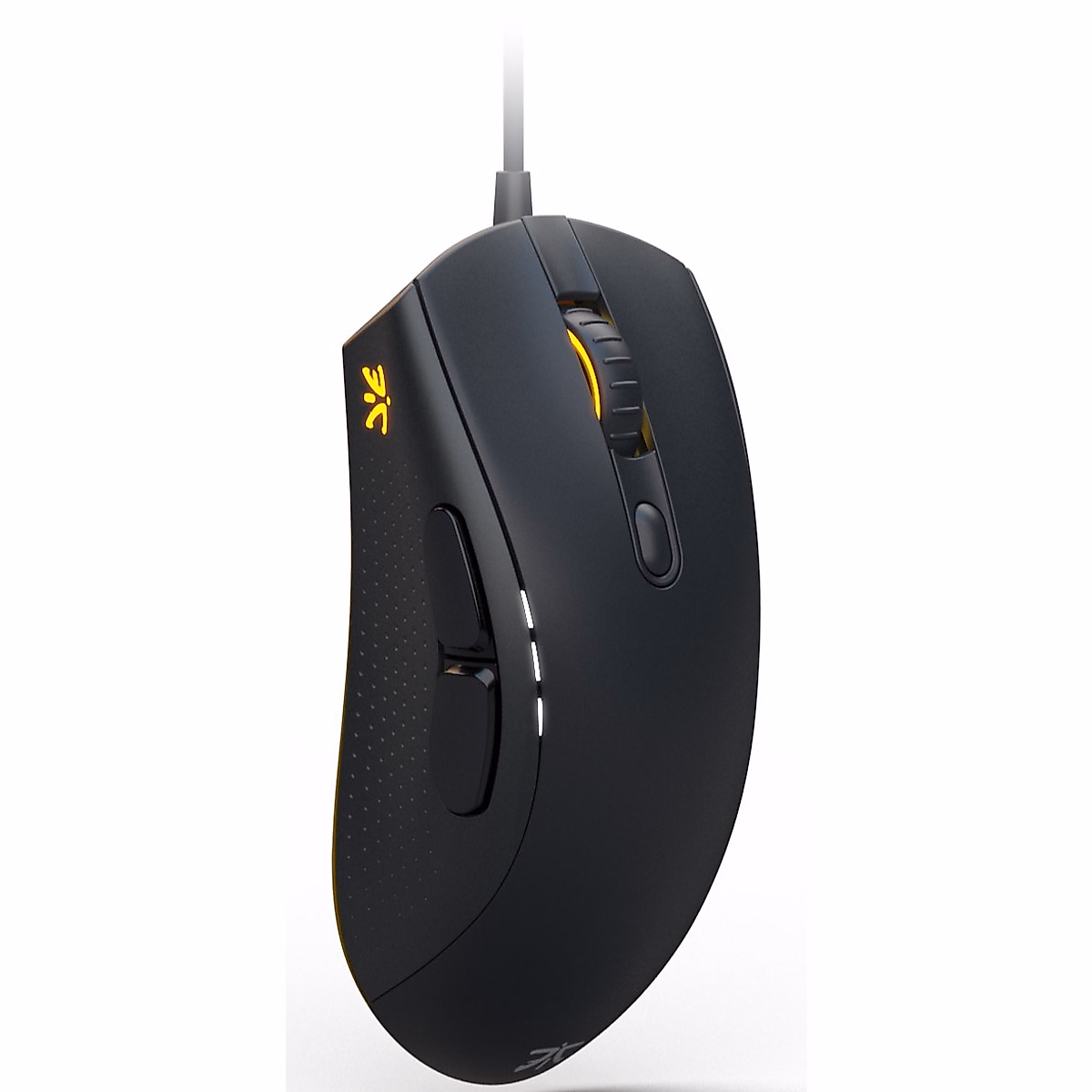 Fnatic Clutch 2 Pro Gaming Esports Mouse (Pixart Optical Sensor with 12,000 CPI, 6 Buttons, Mechanical Mouse Switches, Multi-Color RGB Backlit, Right Handed) – Black