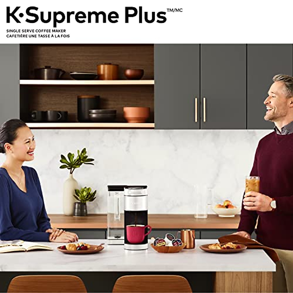 K-Supreme Plus Single Serve K-Cup Pod Coffee Maker