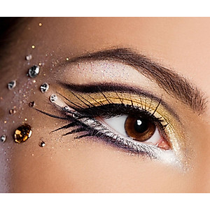 White Eyeliner Pencil Professional Highlighter Eye Liner Pen Soft Strokes Waterproof Long-Lasting Eyeshadow Eye Silkworm Brighten Pencil Beauty Makeup Tool (48pcs)