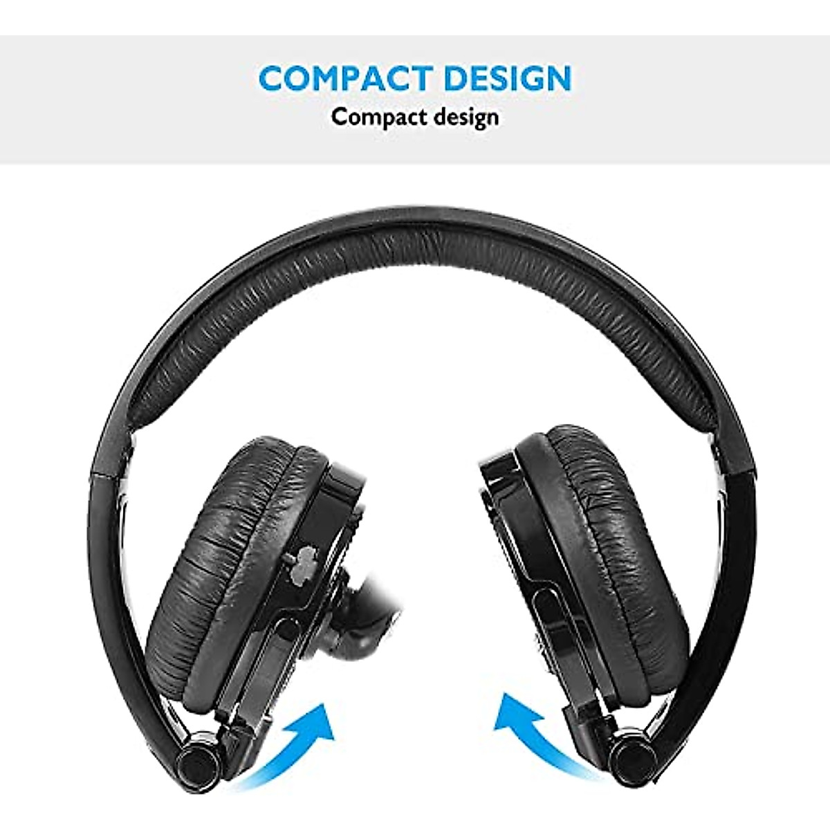 2 Pack LUXMO Bluetooth Headphones with Mic W/Noise Cancelling Great for Zoom Meetings/Skype Calls/Call Centers Operators/Truck Drivers/Any Businesses/Home Office use- Save ON This Bundle Deal!