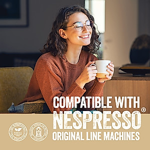 La Natura Lifestyle Organic Marrakesh Green Tea - Caffeine-Free, Refreshing Marrakesh Tea Pods for Nespresso Original Line Machines - Compostable Capsules - Plastic & Aluminum Free (60 Count)