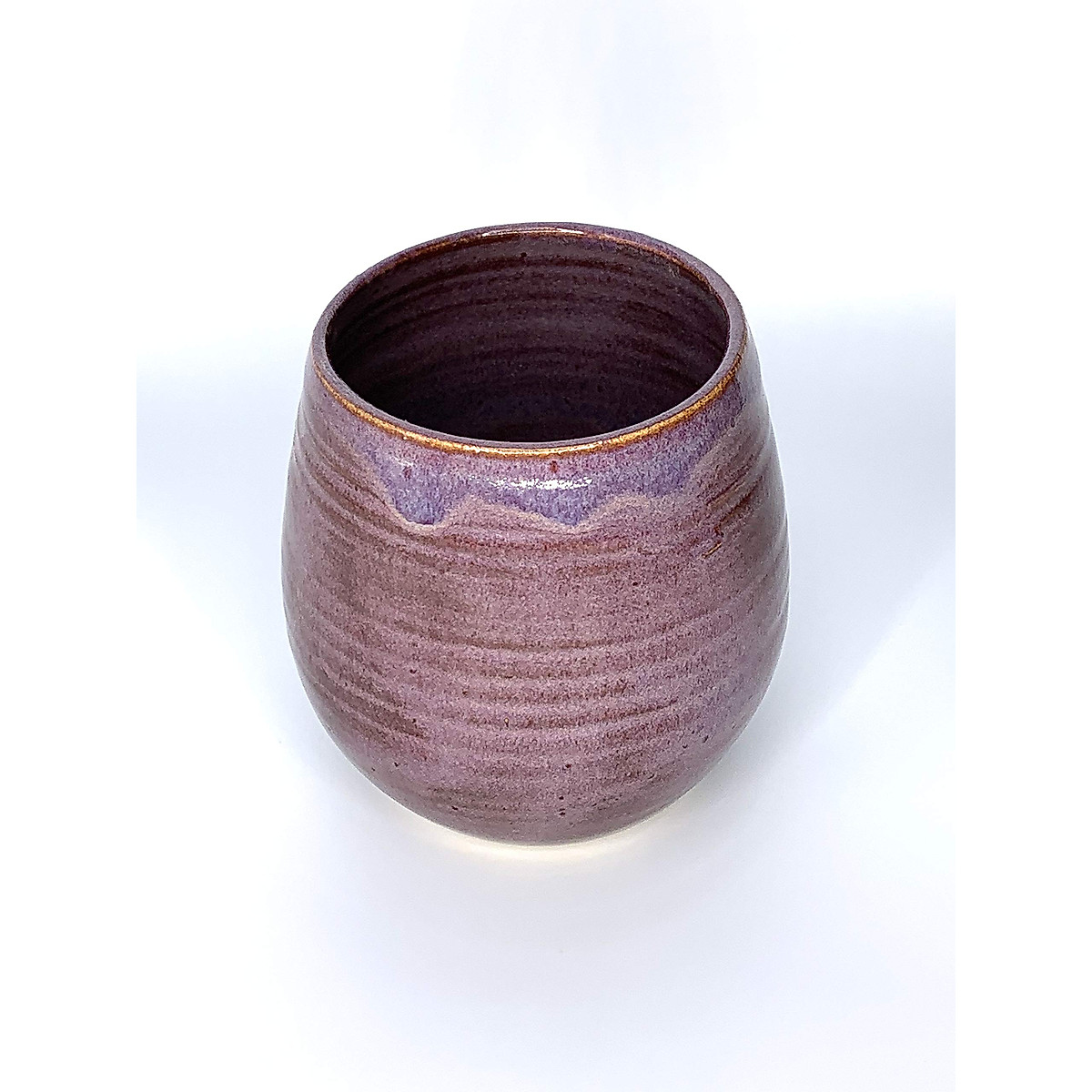 Wine Cup, Wine Glass, in Merlot Purple