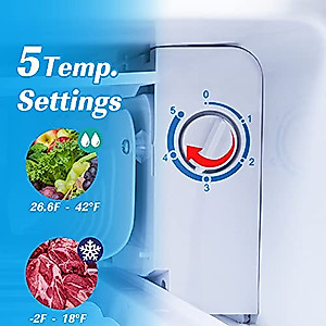 3.2 Cu. Ft. Stainless Steel Double Doors Compact Mini Refrigerator Internal Freezer Compartment Cooler Fridge Perfect For Home Kitchen Hotel Office Dorm Wet Bars Adjustable Temperature Mechanism