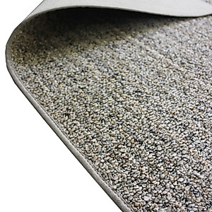 KOECKRITZ Boho Striped Beige Recycled Area Rug | Indoor Berber Loop Pile | Unique Washable Area Rug for Bedroom, Living Room, Kitchen, Office, Dorm & Dining Room | 6' x 9' Boho