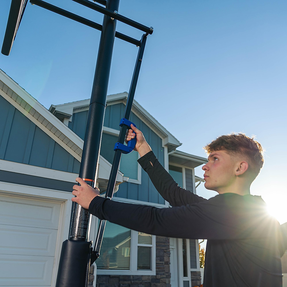 Lifetime 51550 Courtside Portable Basketball Hoop, 48-Inch Backboard