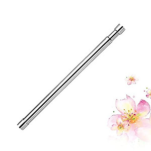 Healeved Curtain Rod Hangers Clothes Reach Poles Stainless Steel Retractable Pole Garment Clothes Stick Drying Fork Clothesline Prop for Indoor Outdoor 48cm-80cm Armoire Wardrobe Closet