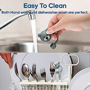 4 PCS Straw Covers Cap for Stanley Cup, Silicone Straw Tip Covers for Stanley 30 & 40 Oz Tumbler with Handle, Straw Toppers for Stanley Tumbler Cup