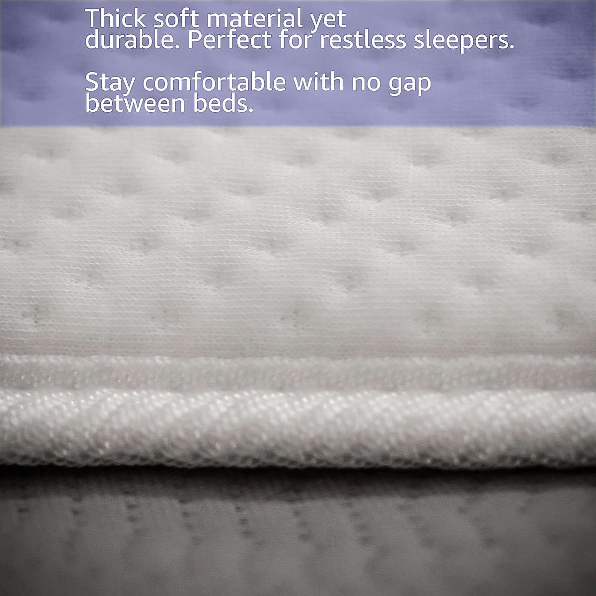 Trademark Innovations Mattress Gap Filler King Bed Gap Filler for Bed Bed Bridge for Split King Adjustable