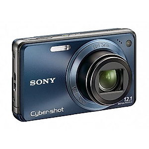 Sony Cyber-shot DSC-W290 12 MP Digital Camera with 5x Optical Zoom and Super Steady Shot Image Stabilization (Dark Blue) (OLD MODEL)