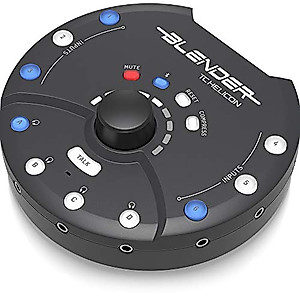 TC Helicon BLENDER Portable 12 x 8 Stereo Mixer with 12 x 2 USB Audio Interface and Remote Control
