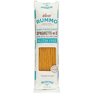 Rummo Italian Pasta Gf Spaghetti No.3 - Always Al Dente, Certified Gluten-Free, Made In Italy (12oz Package), 12 Ounce