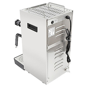 110V 2500W Commercial Milk Frother,8L/ 2.1Gal Full-Automatic Steam Boiling Water Frothing Machine with LED Display, Milk Foam Maker for Espresso Coffee Tea Dessert Shop Hotel (US Stock)