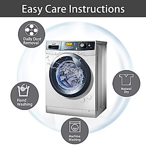 LORDTEX Linen Look Indoor/Outdoor Curtains, 105 x 120 Inch, Chocolate, Set of 2 Panels Waterproof, Privacy, Sun Blocking Textured Grommet Curtains for Patio, Pergola, Porch, Deck, Lanai, Cabana