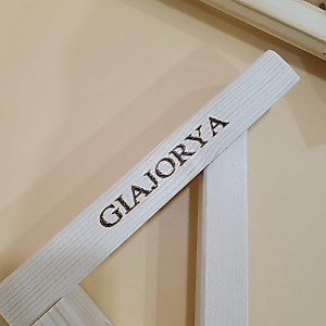 GIAJORYA Non-metal shelf brackets High-quality wooden frame bracket, strong support, easy installation