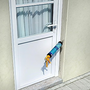 UGL - Drylok - Gray - Masonry Crack Filler Silicone Caulk - Seals and Waterproofs Cracks - Concrete & Masonry Adhesion - Indoor - Outdoor Latex Base - Sandy Texture, Paintable 10.5 fl. oz