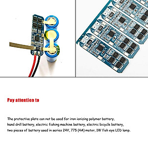 Comidox 3S 12V 10A 18650 Lithium Battery Protection Board BMS Li-ion Charger Protection Module Anti-Overcharge/Over-Discharge/Over-Current/Short Circuit 3Pcs