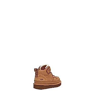 UGG Unisex-Child Highland Hi Heritage Sneaker, Chestnut, 12 Toddler