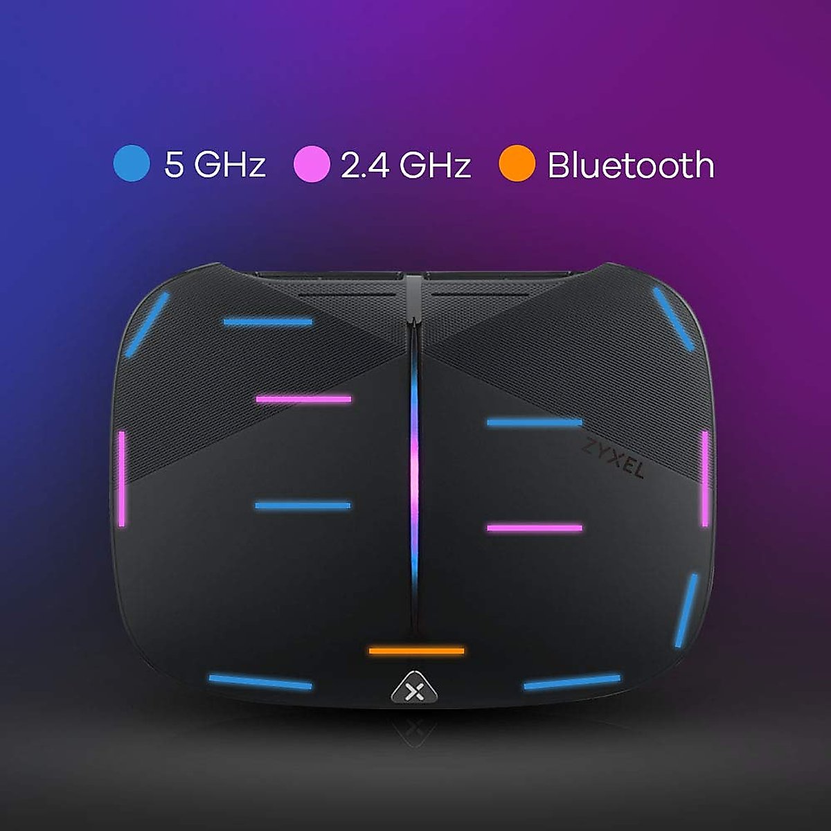 Zyxel Armor G1 Multi-Gigabit AC2600 WiFi Router - Large Home Coverage. 1 x 2.5Gbps WAN Port, 4 x