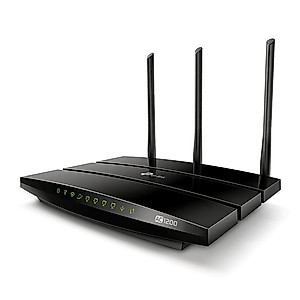 TP-Link AC1200 Gigabit Smart WiFi Router - 5GHz Gigabit Dual Band Wireless Internet Router, Supports Guest WiFi, Black