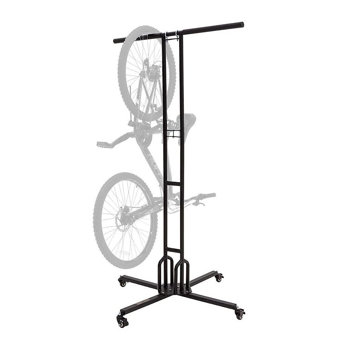Discount Ramps Elevate Outdoor Bike-Stand-6 74" H Mobile 6-Bike Storage Rac