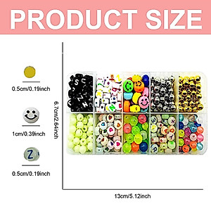 BOLAIHUI Glowing Kids' Jewelry Making Kits-Bracelet Kit for Girls, Friendship Bracelet Beads Luminous Mixed Toddlers Kids, Kids Art &Craft Box DIY Necklace