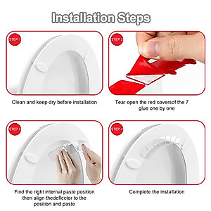 Magoog Pee Guard to Prevent Water Splashing, Pee Splash Guard, 2PCS