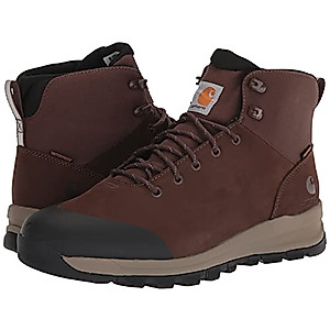 Carhartt Men's Outdoor WP 5" Soft Toe Hiker Boot FH5020-M, Dark Brown, 8.5 W