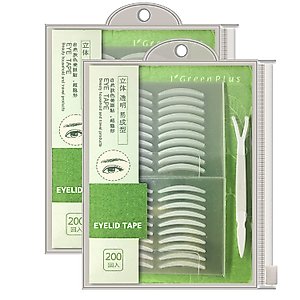 800Pcs Natural Invisible Single Side Eyelid Tape Stickers Medical-use Fiber Eyelid Lift Strip, Instant Eye Lift Without Surgery, Perfect for Uneven Mono-Eyelids, Slim