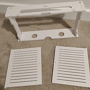 Smala Wireless WiFi Router Storage Boxes Wooden Box Cable Wire Bracket Wall Plug Board Storage Shelf L