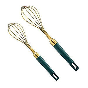 Egg Beater Food Mixer Egg Stainless Steel Material Buttercream Whisk Mixer Kitchen Utensil Cooking Tools 2 Sizes Egg Beaters Manual Kitchen Stainless