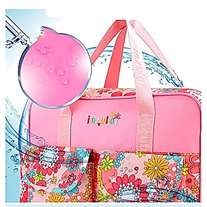 Alipher Diaper Bag Women Tote Bag Nylon Nappy Bag Durable Shoulder Bag Pregnant Handle Bag, Multi, Large