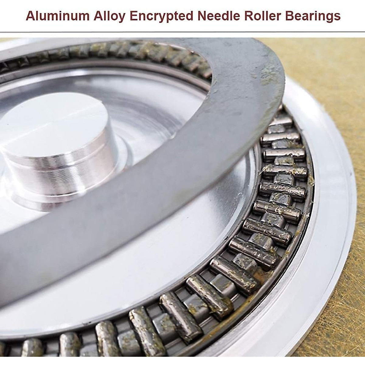 Heavy-dutyTempered Glass Lazy Susan Turntable, Round Rotating Tray For Dining Table, Kitchen Rotatable Service Plate, Restaurant Rotating Turntable (Color : Plastic Steel, Size : 70CM/27.5in)