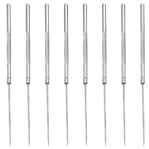 Baluue 8pcs Dissection Needle Stainless Steel Single End Probe Lab Bio Experiment Dissection Tools for Medical Students and Veterinary