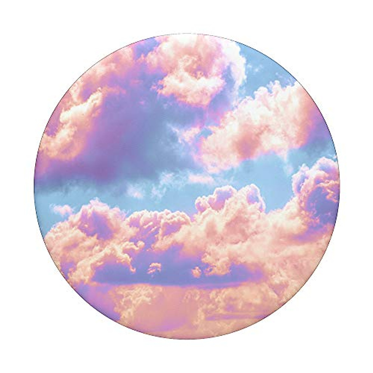 Aesthetic Pastel Pink Lavender Purple Clouds Dreamy Sky PopSockets PopGrip: Swappable Grip for Phones & Tablets