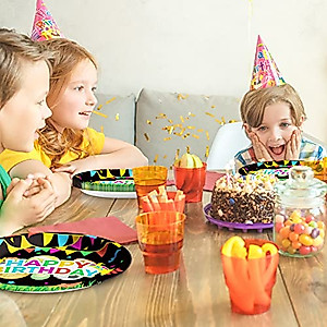 Sports Party Plates Napkins Sports Happy Birthday Party Tableware Baseball Football Soccer Basketball Rugby Disposable Paper Plates Napkins for Boy Birthday Party Decoration Supplies Favors 24 Guests